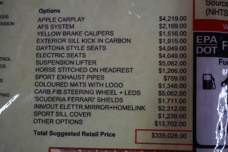 Used 2017 Red Ferrari 488 Spider Base 2dr Convertible For Sale (Sold ...
