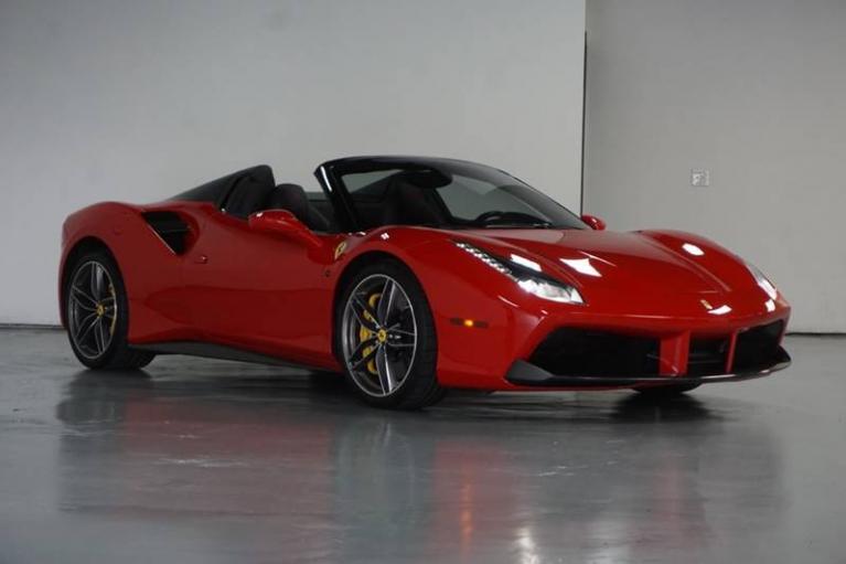 Used 2017 Red Ferrari 488 Spider Base 2dr Convertible For Sale (Sold ...