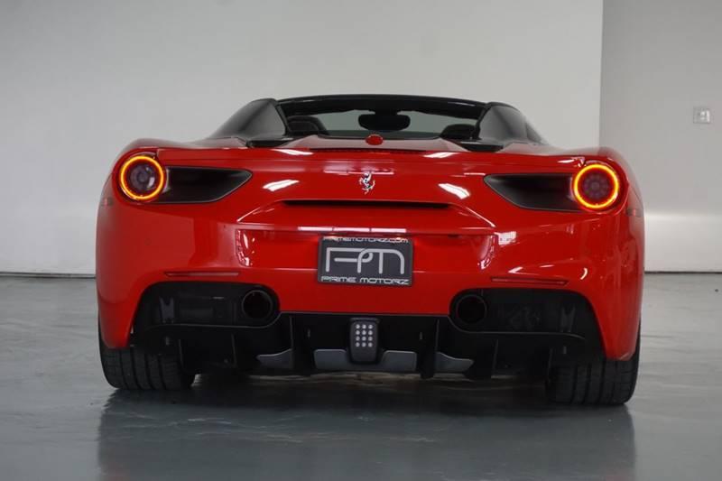 Used 2017 Red Ferrari 488 Spider Base 2dr Convertible For Sale (Sold ...