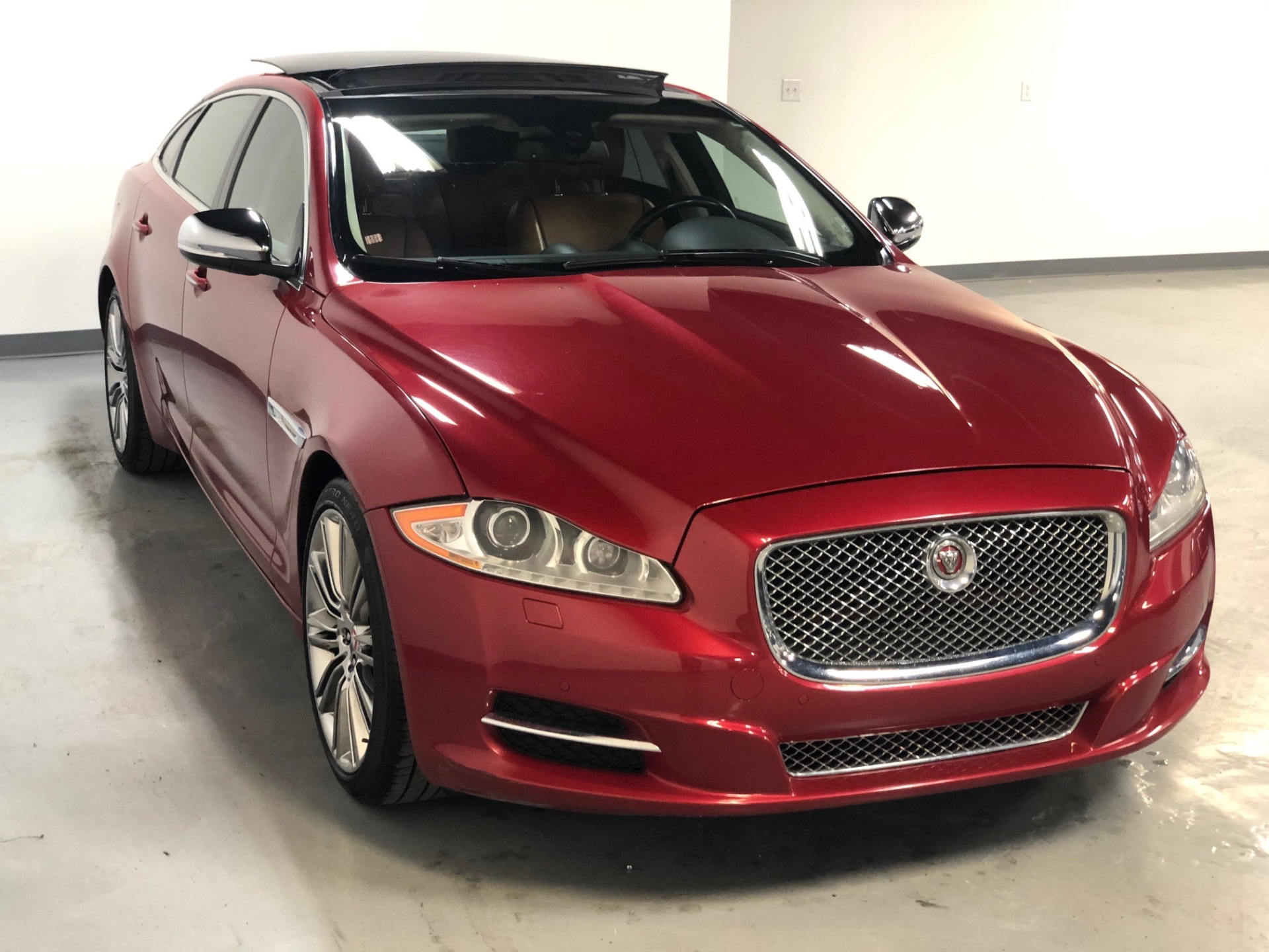 Used 2015 Italian Racing Red Jaguar XJL AWD Portfolio For Sale (Sold ...
