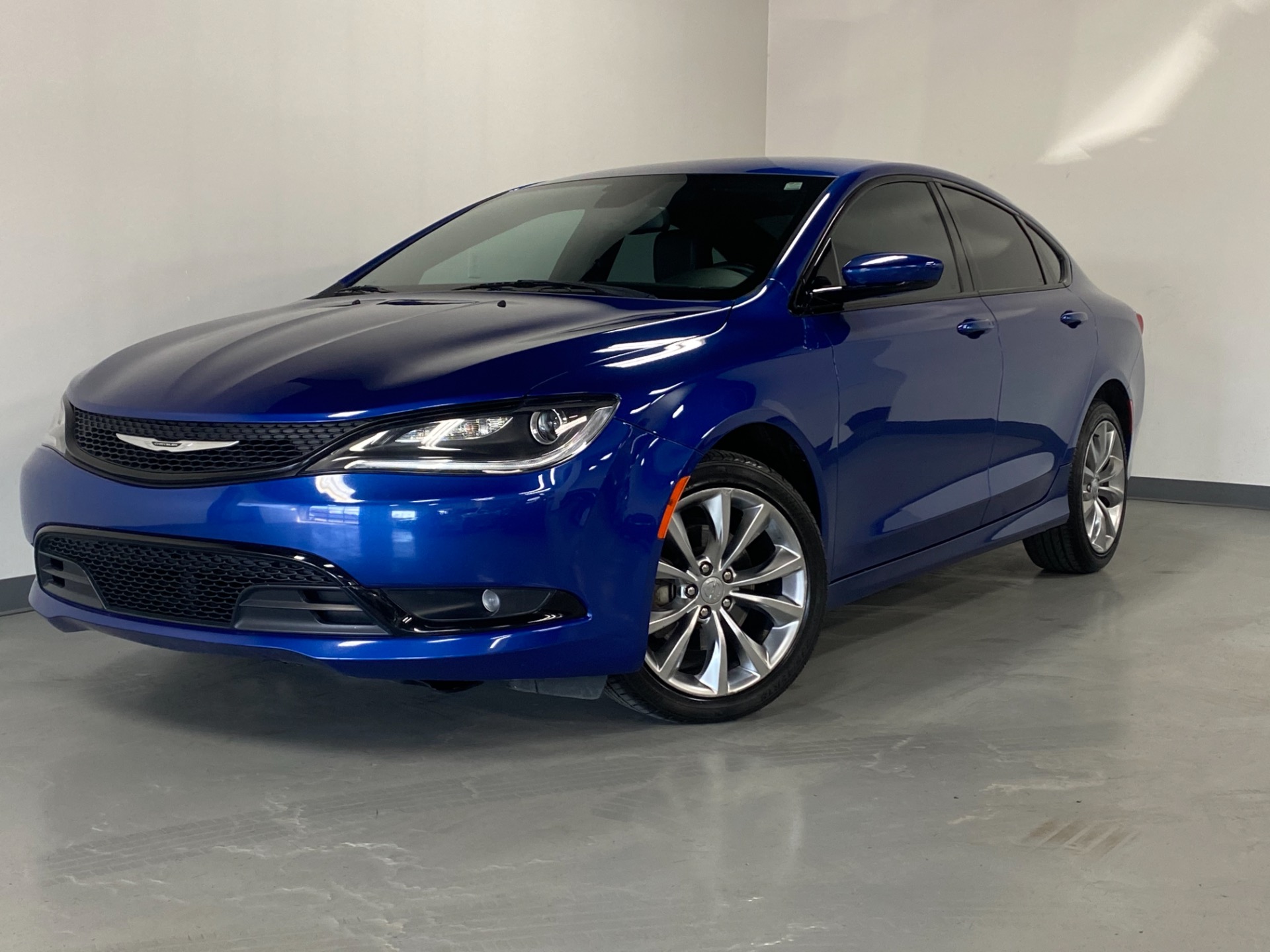 Used 2015 Vivid Blue Pearl Coat Chrysler 200 S S For Sale (Sold ...