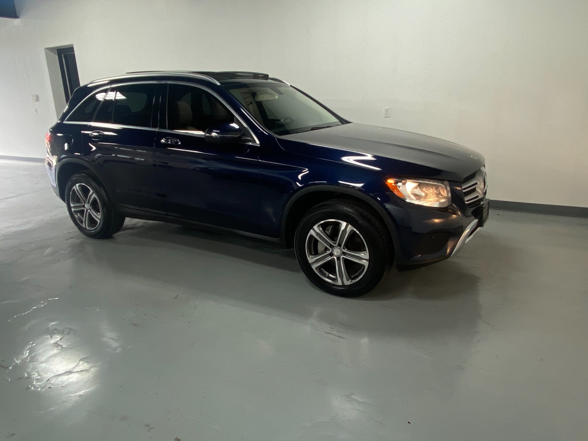 Used 2016 Lunar Blue Metallic Mercedes-Benz GLC 300 4 MATIC AWD SUV GLC ...