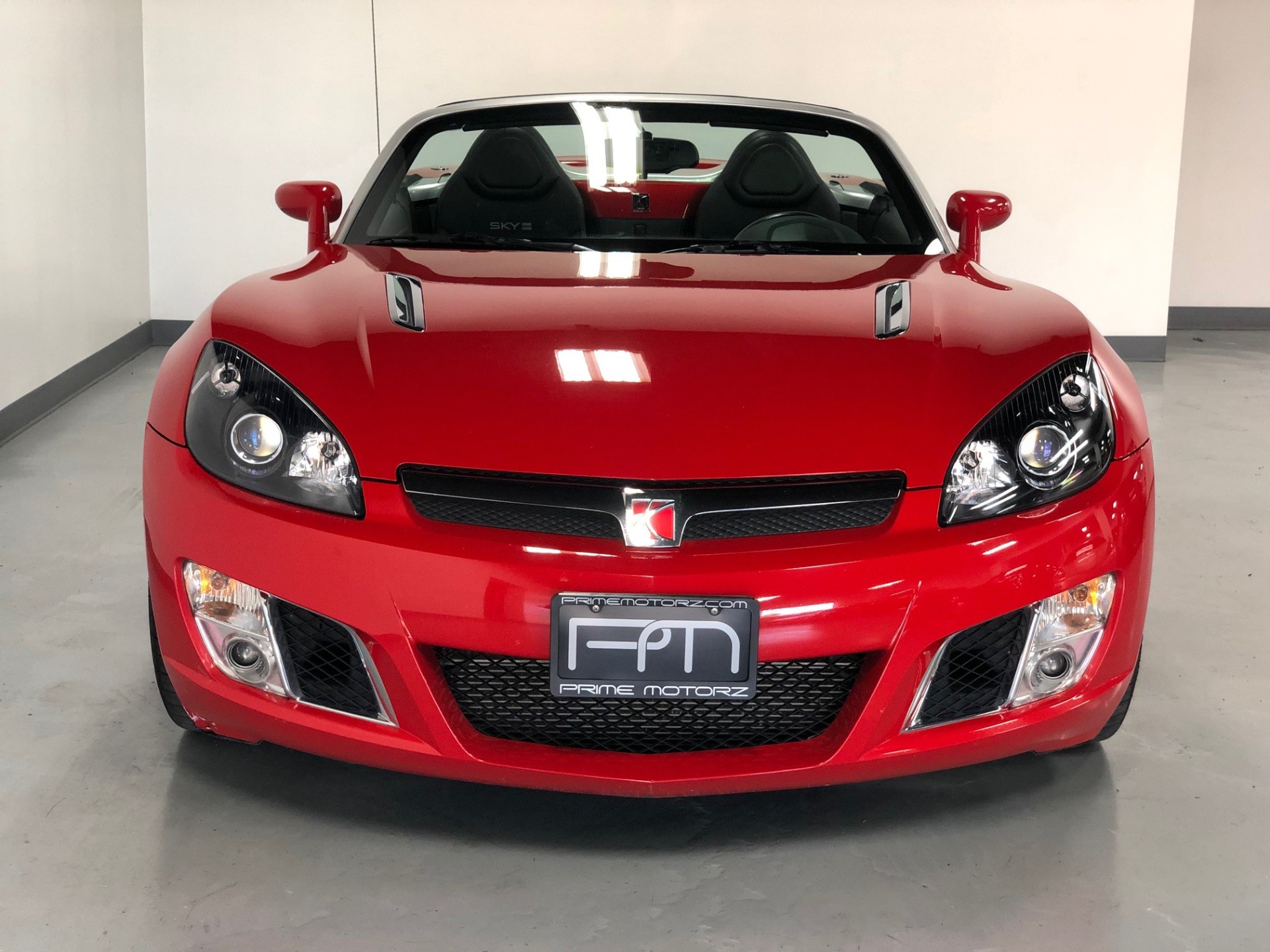 Used 2009 Ruby Red Saturn SKY REDLINE TURBO CONVERTIBLE Red Line For ...