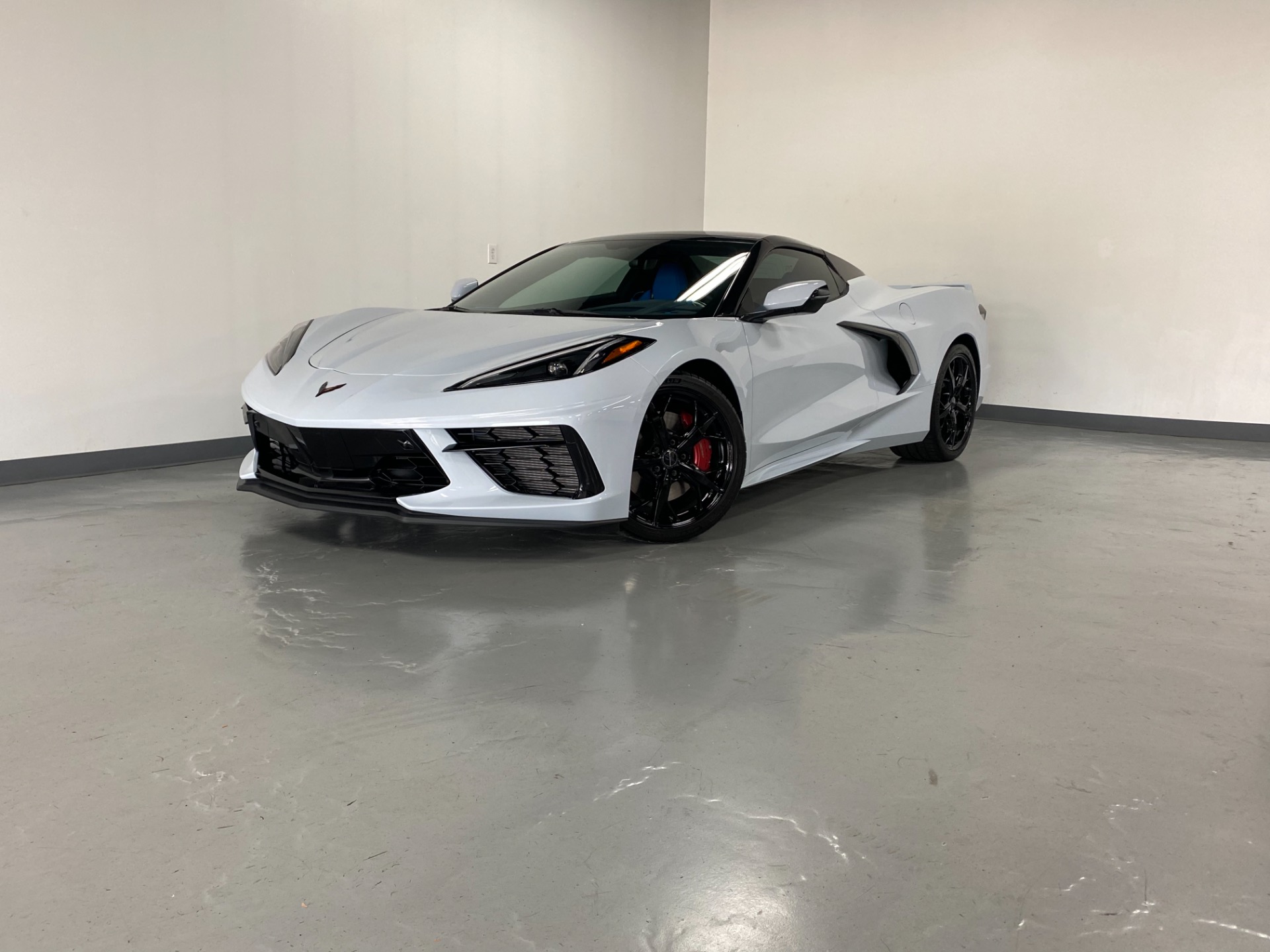 Used 2021 Ceramic Matrix Gray Metallic Chevrolet Corvette CONV/3LT W ...